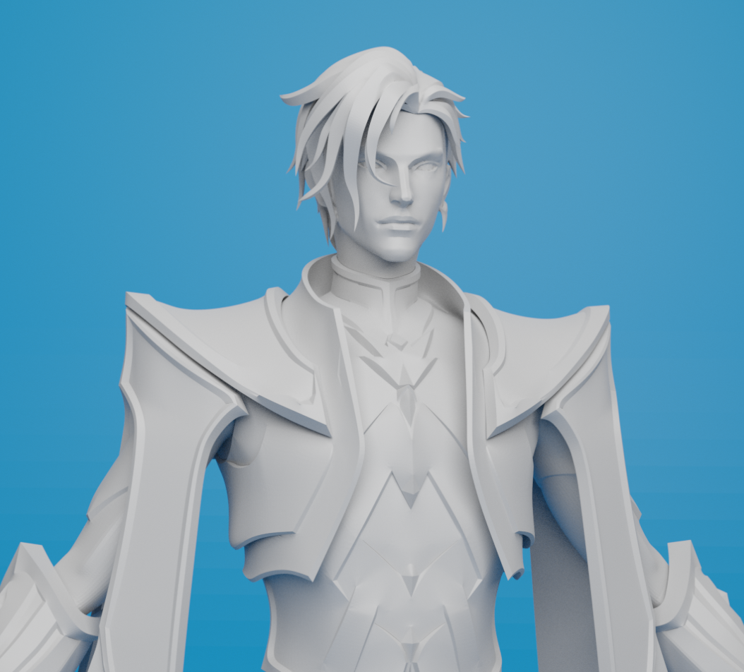 Aamon from Mobile Legends | 3D models download | Creality Cloud