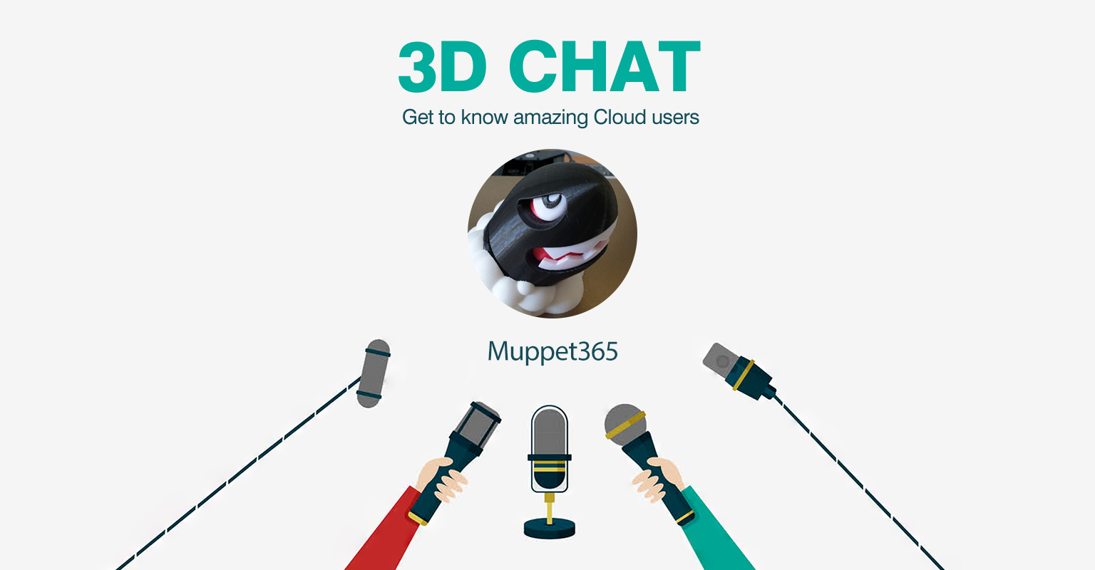 #3DCHAT: 3D Printing gives me a way to be creative!