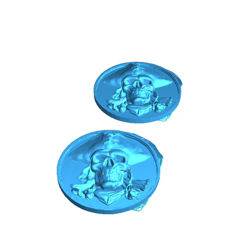 very cool pirate coins.. made 1 for each grandkids | Creality Cloud