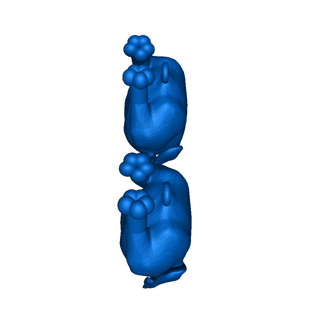 3D Printer Files | 3MF File | Thanksgiving Turkey Earrings | Creality Cloud