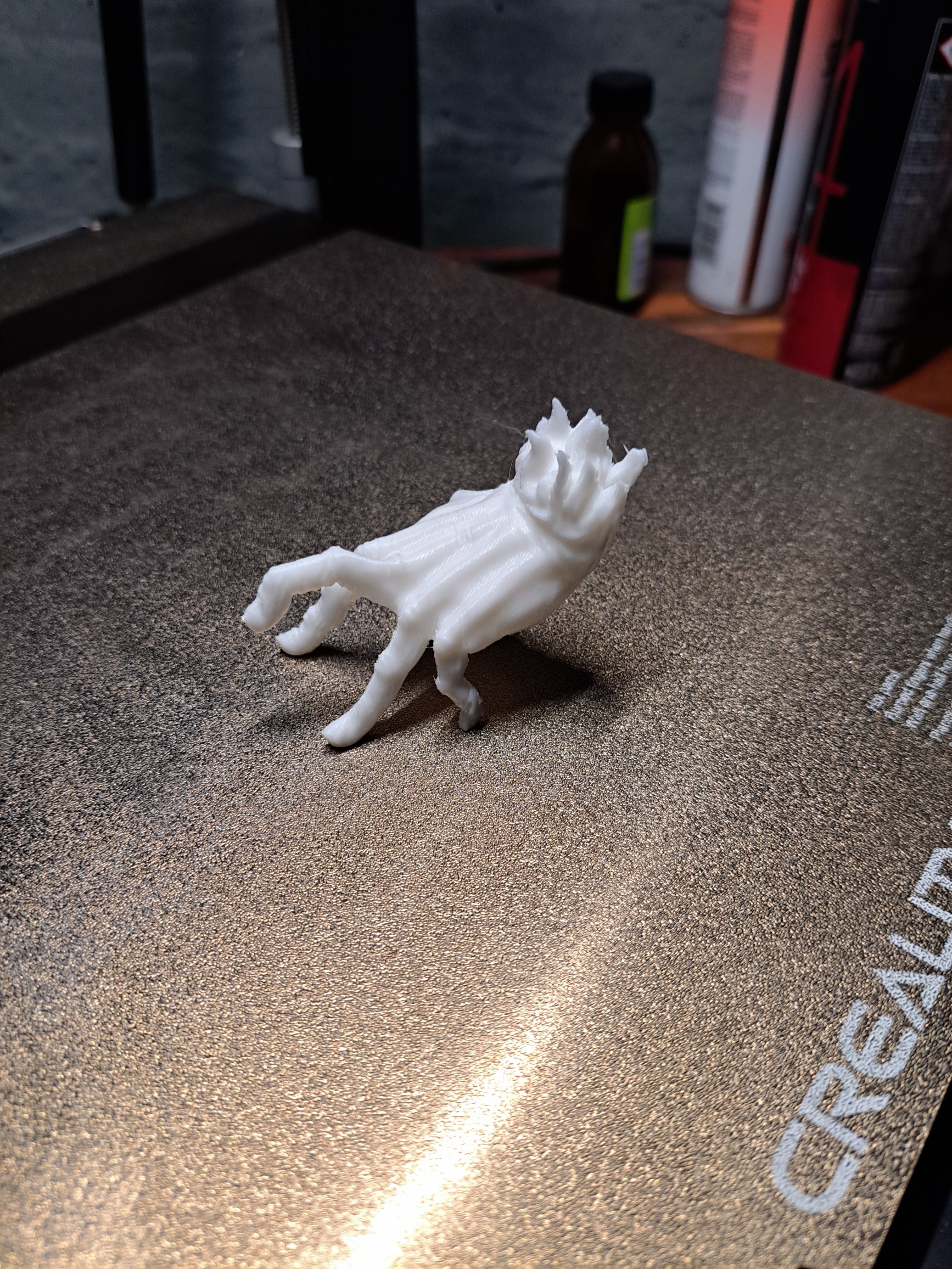 struggle a bit to stay balanced, but such a cool print | Creality Cloud