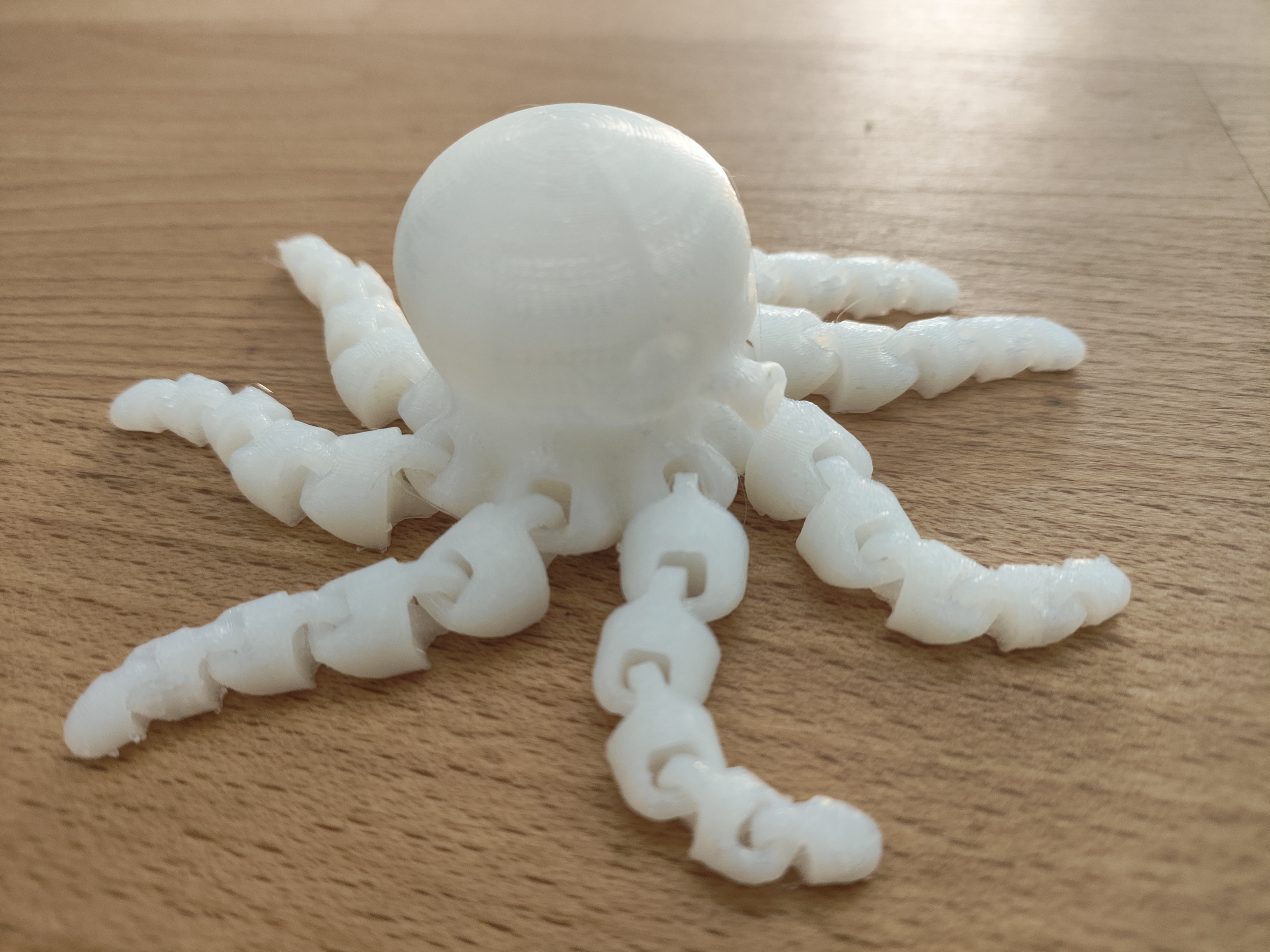 For my Cute Articulated Octopus 3D print, I used the Creality K1 ...