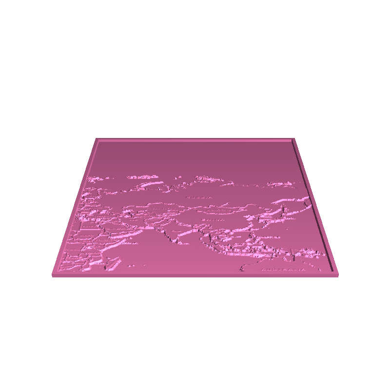 Free Other STL Download - Asia frameby Vitthal Jakate