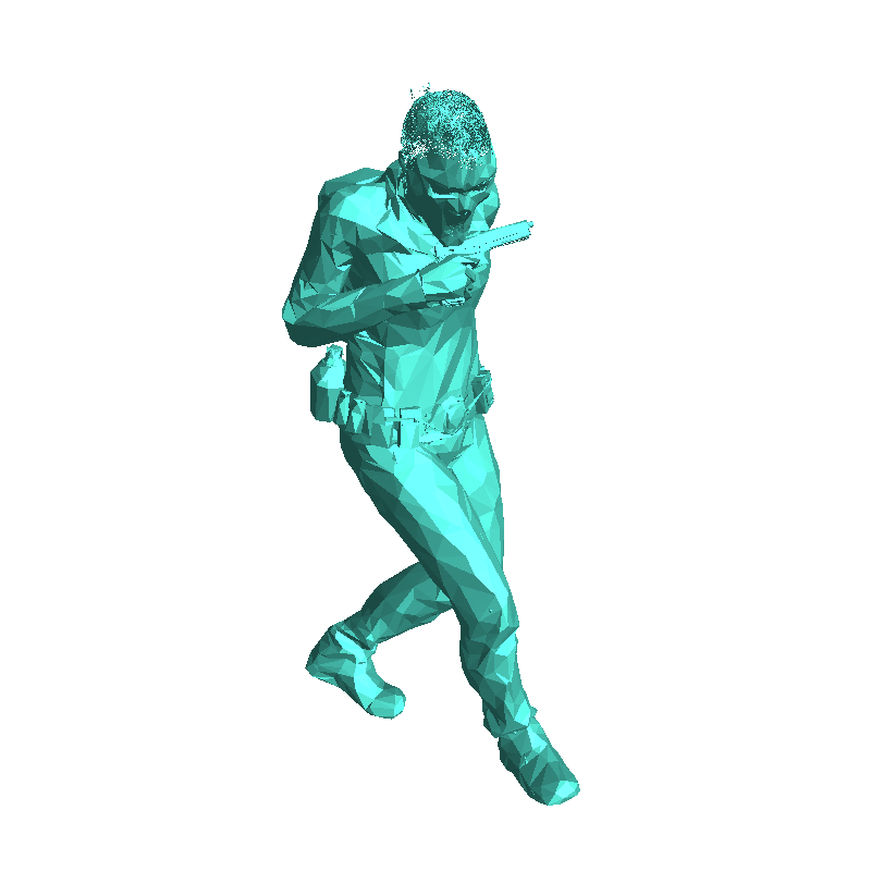 Other STL Download - Set of six post-apocalyptic gang members with two ...