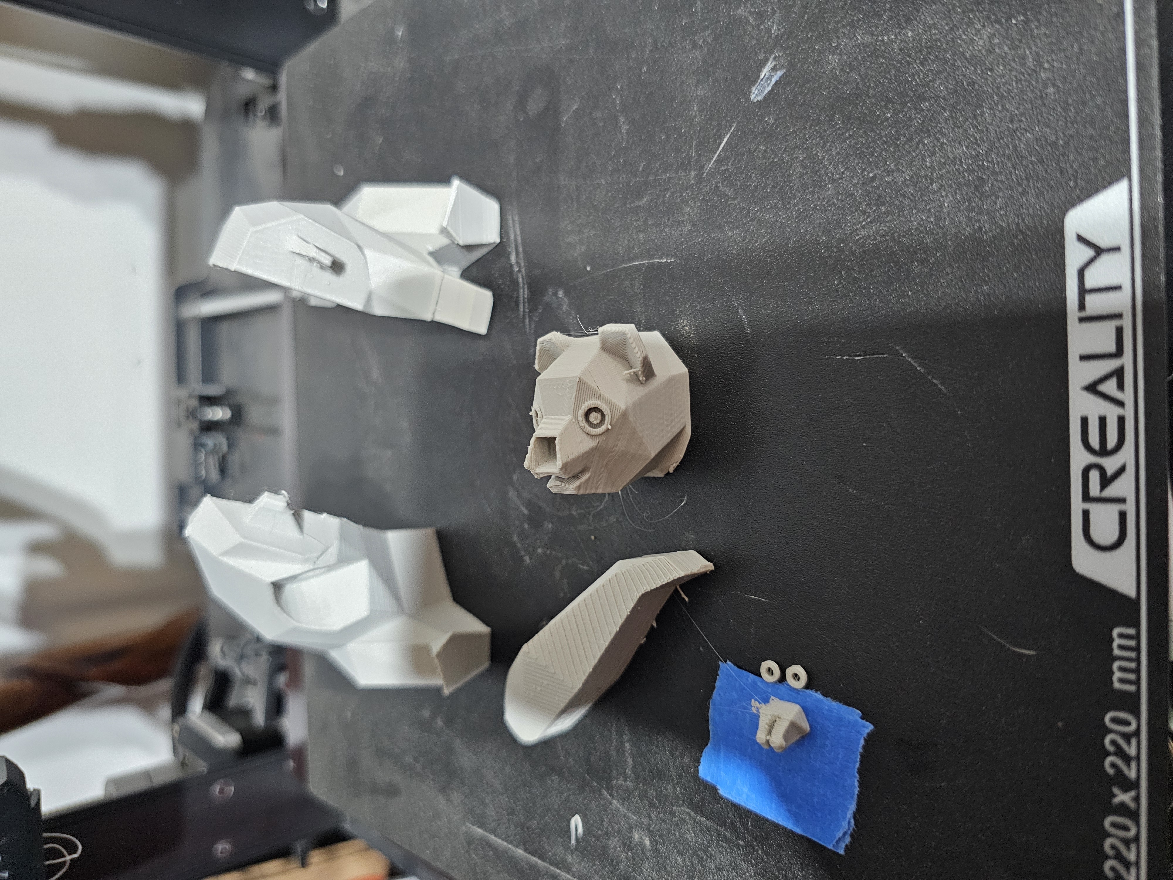 not a bad print. just had a mishap at the beginning | Creality Cloud