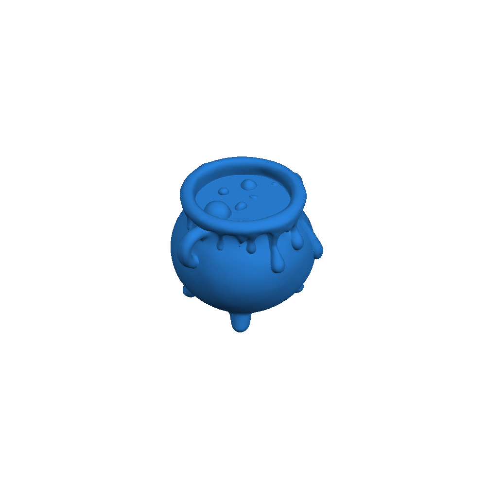Free Home Decorations & Ornaments STL Download - Halloween cauldron by ...