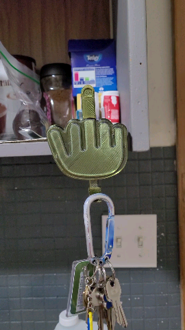 Greatest key hook ever!!! Easy to print and easy to put together. Thank ...