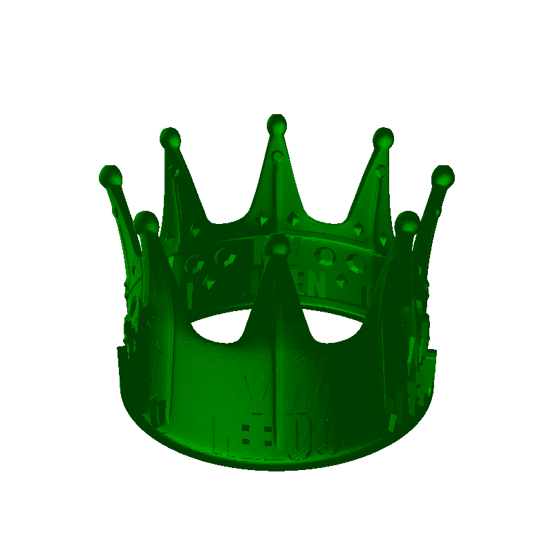 3D Printer Files | 3MF File | Queen's Crown | Creality Cloud