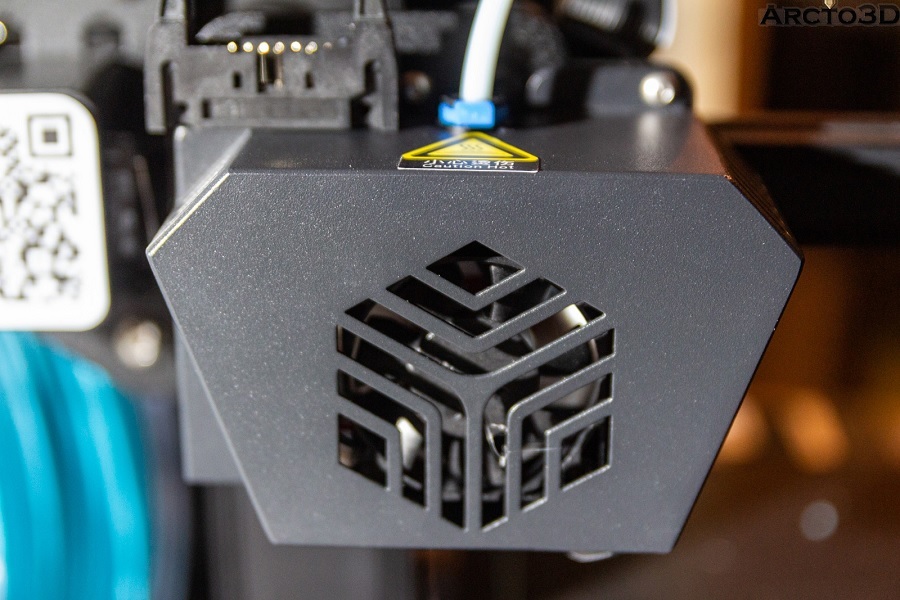 Creality CR 6 SE Hotend Fan Duct Adapter for quiet 40mm fan | 3D models ...