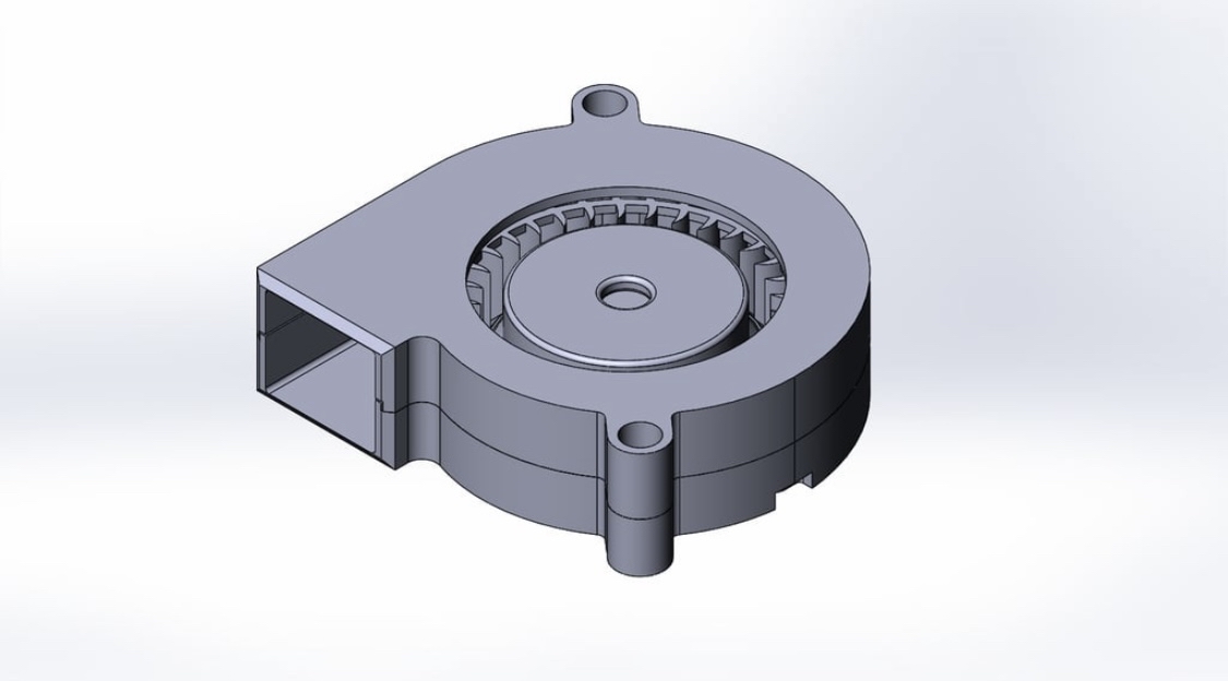 Printable 5015 fan v2 | 3D models download | Creality Cloud