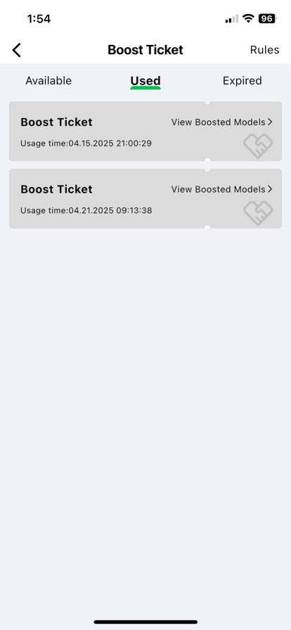 #firstusedboostticket I used my first boost ticket to support this ...