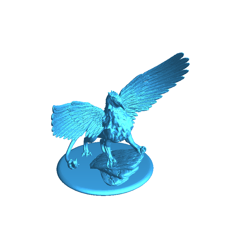 Characters & Creatures STL Download - Gryphonby M3DM