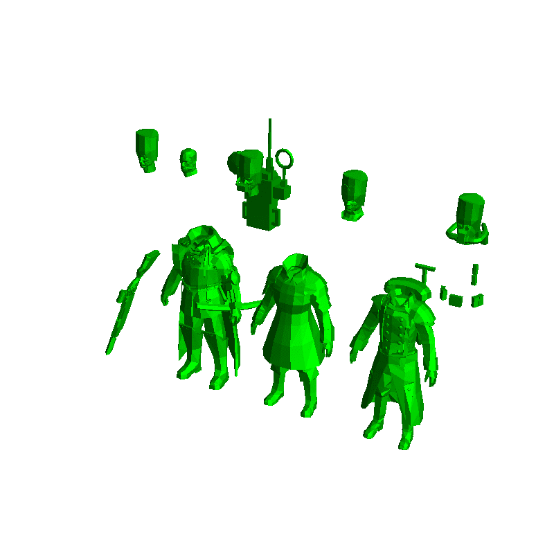 Free Other STL Download - various imperial guard regiments and ...