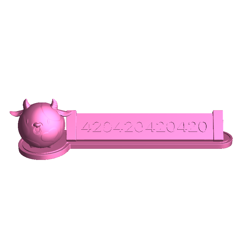 Free Other STL Download - Cow 420by RichWoman100