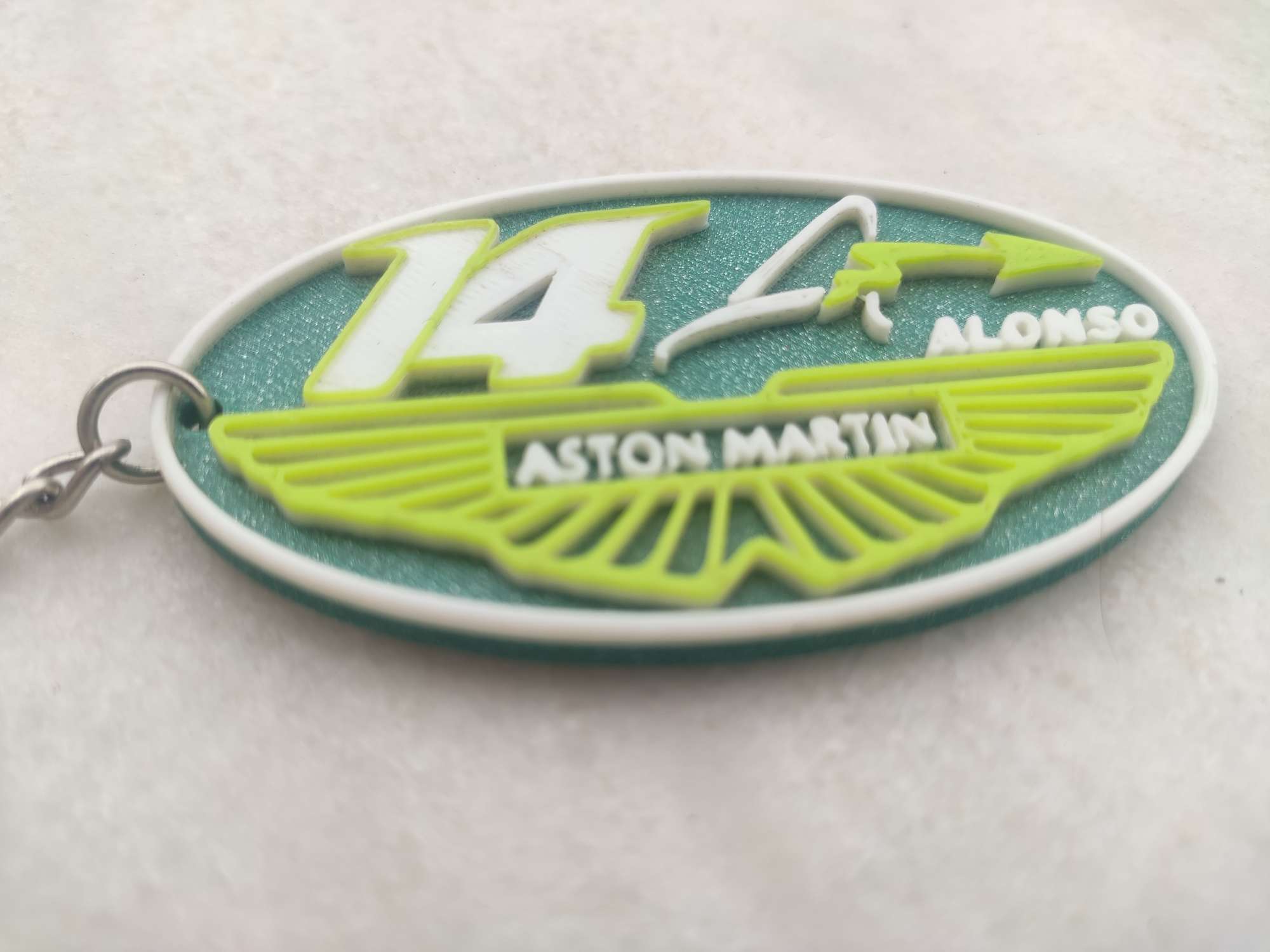 Llavero Fernando Alonso mejorado | 3D models download | Creality Cloud