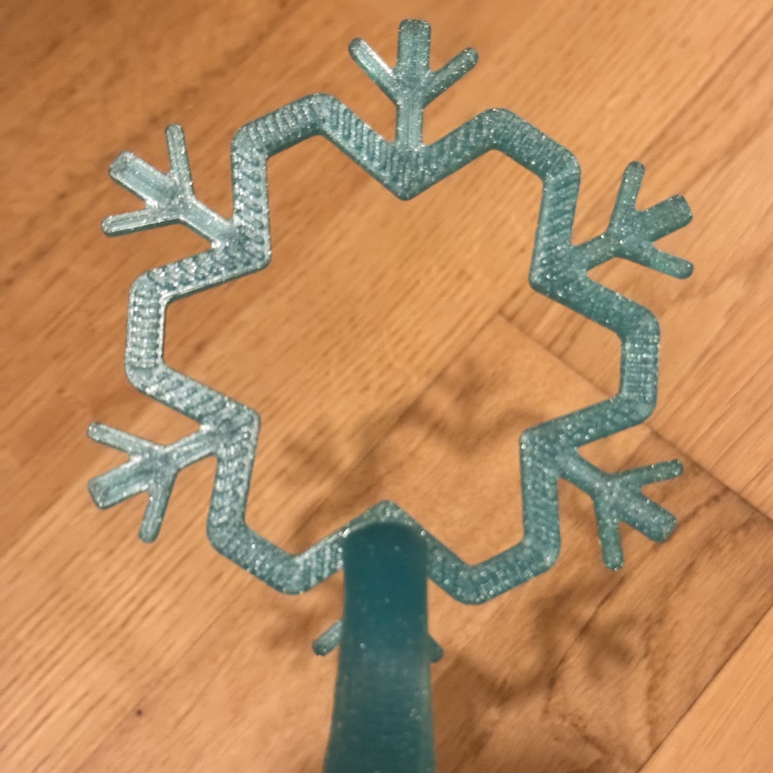 Snowflake bubble wand | 3D models download | Creality Cloud