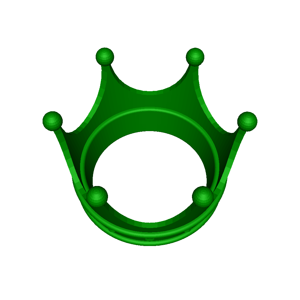 3D Printer Files | 3MF File | crown | Creality Cloud