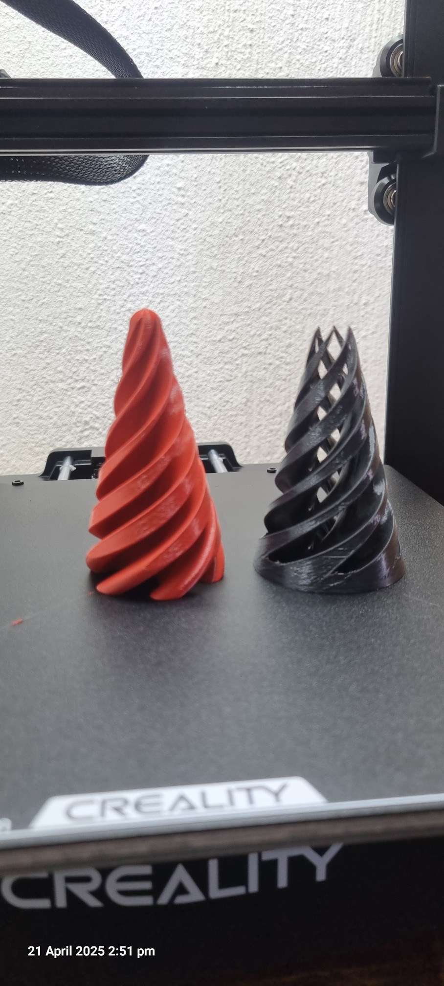 Came out perfectly printed the inner, and then the outer. Had no problems. | Creality Cloud