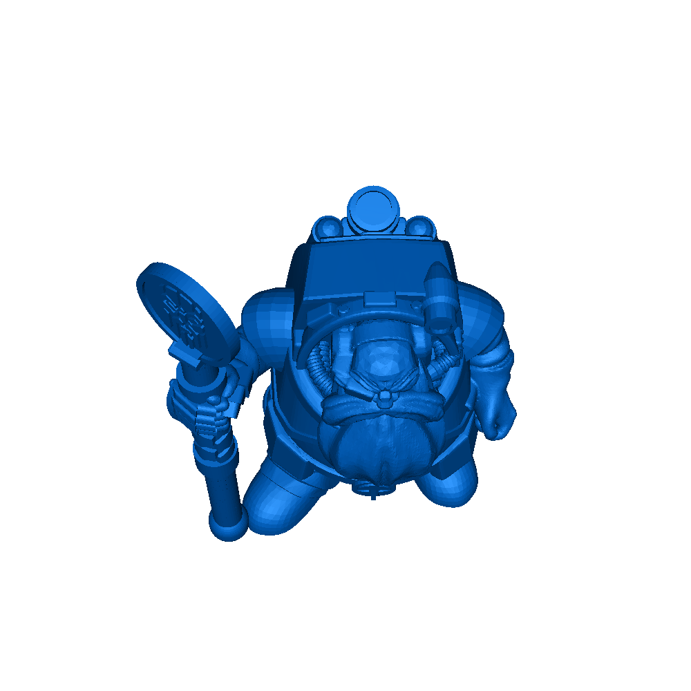 Free Characters & Creatures STL Download - space dwarf boss and ...