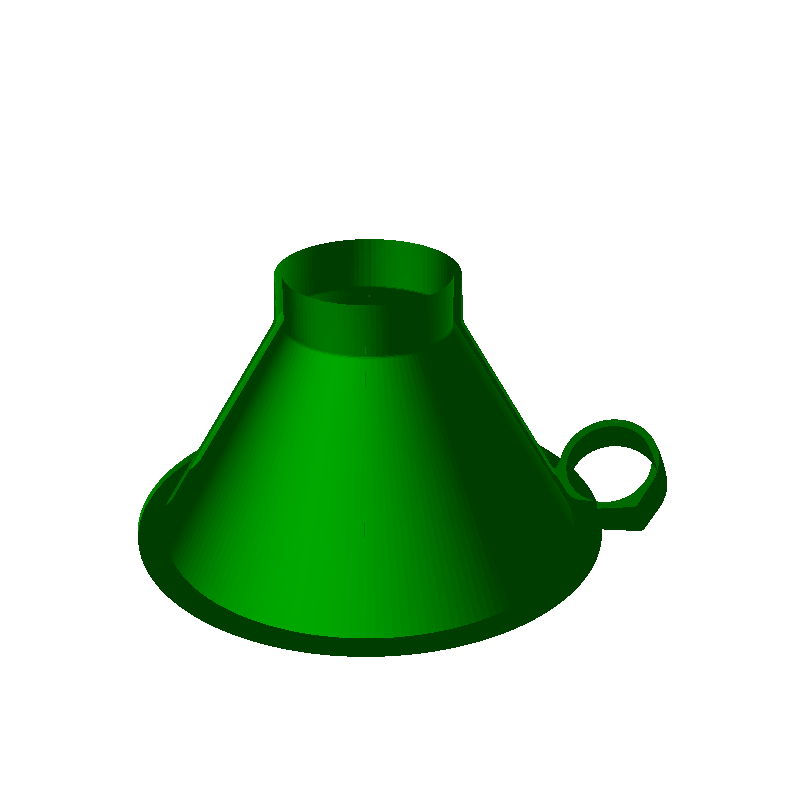 3D Printer Files | 3MF File | Wide Funnel v2 for filling bottles of ...