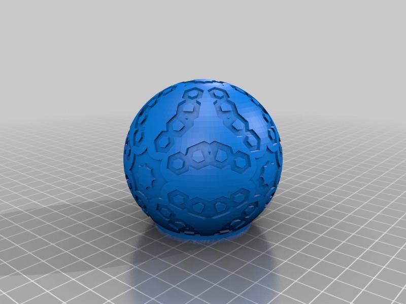 Free Digital Art STL Download - Tiling a Sphere by SMT_M 🦊