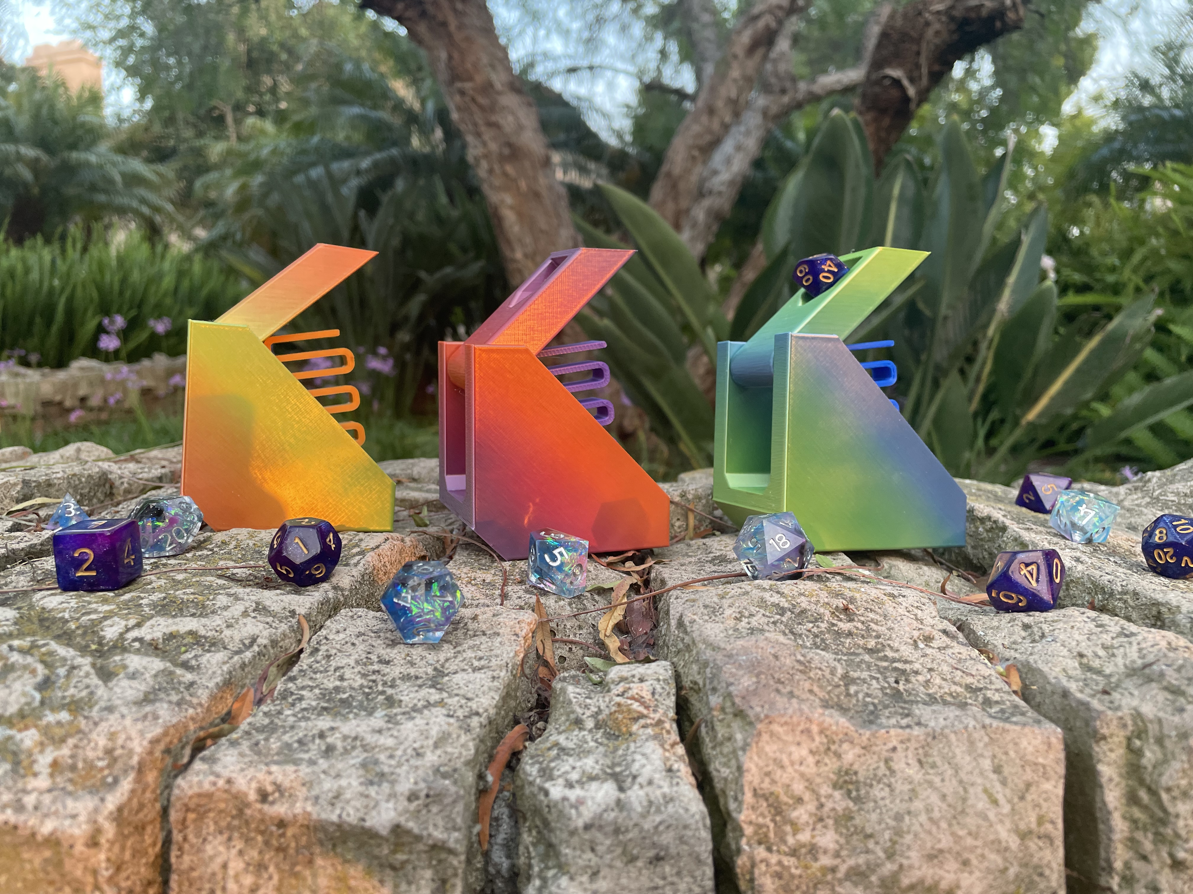 Dice Catapult Toy - Print In Place with Functional Spring | 3D models ...