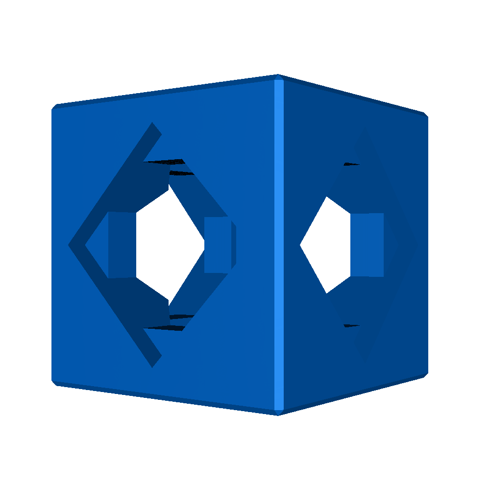 3D Printer Files | 3MF File | Kiri:Moto Sample Cube | Creality Cloud