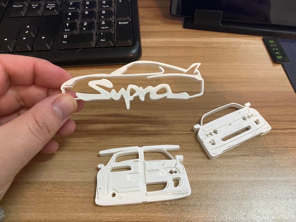 Supra Keychain | 3D models download | Creality Cloud