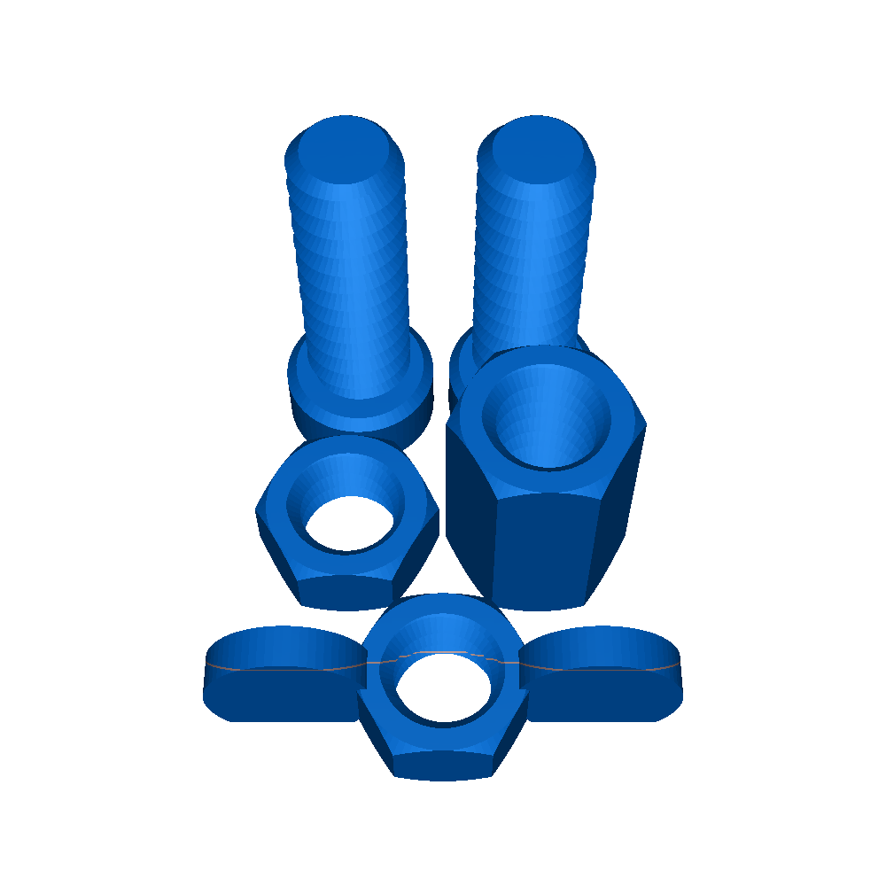 Nuts | 3D models download | Creality Cloud