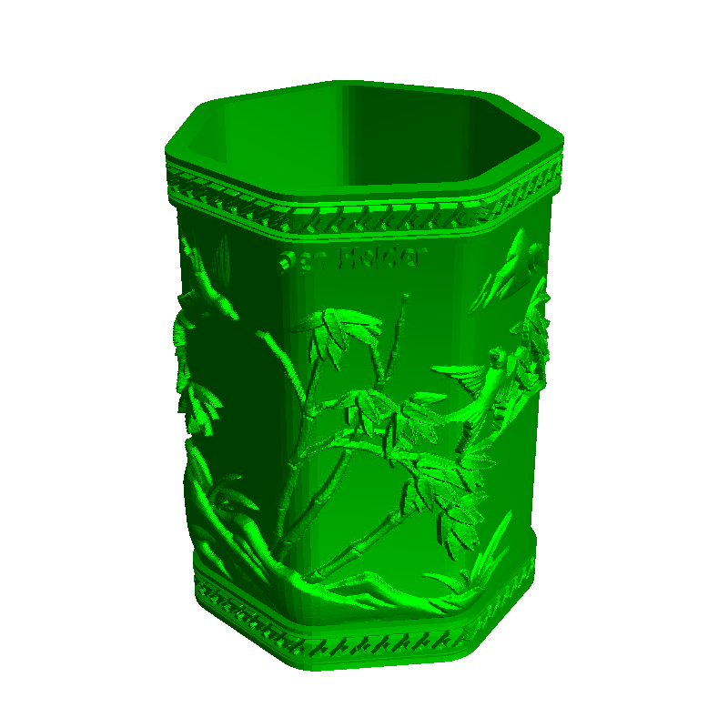 Free Stationery & Learning Tools STL Download - pen Holderby Deep Rawat