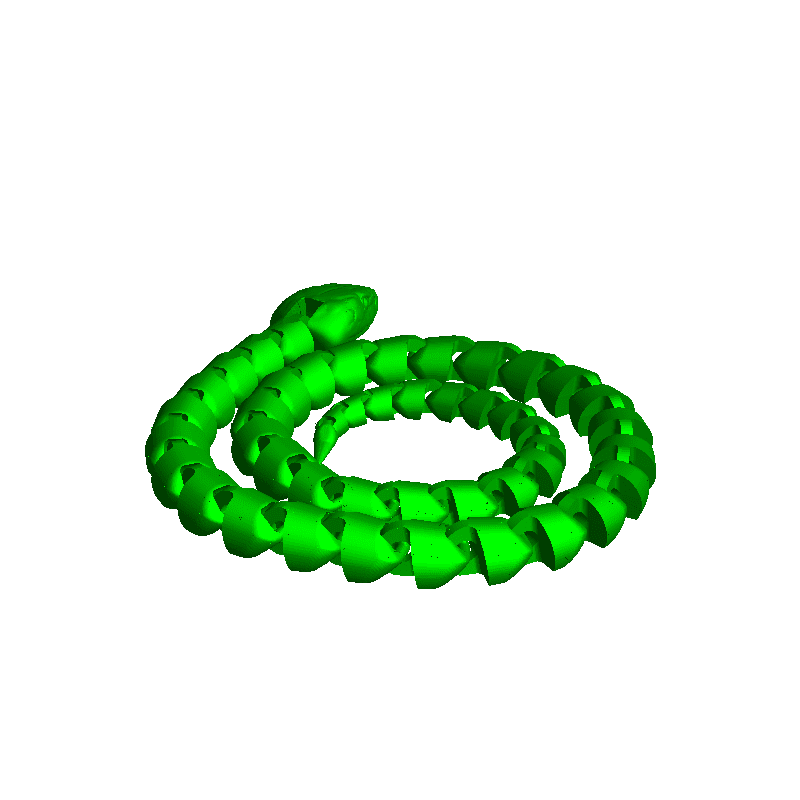 Articulated Snake | 3D models download | Creality Cloud