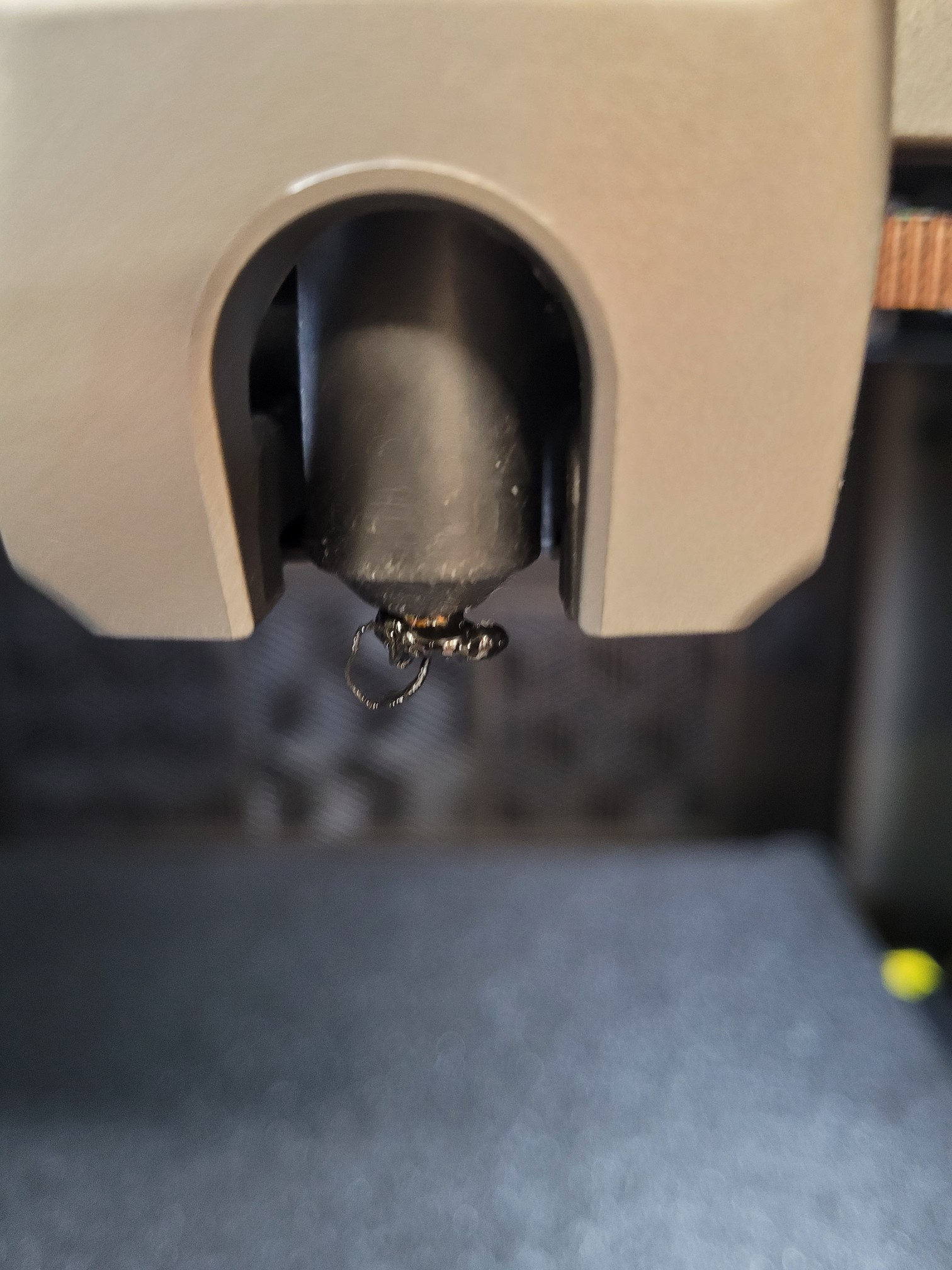 K2 plus nozzle building up with filament. This is my first creality ...