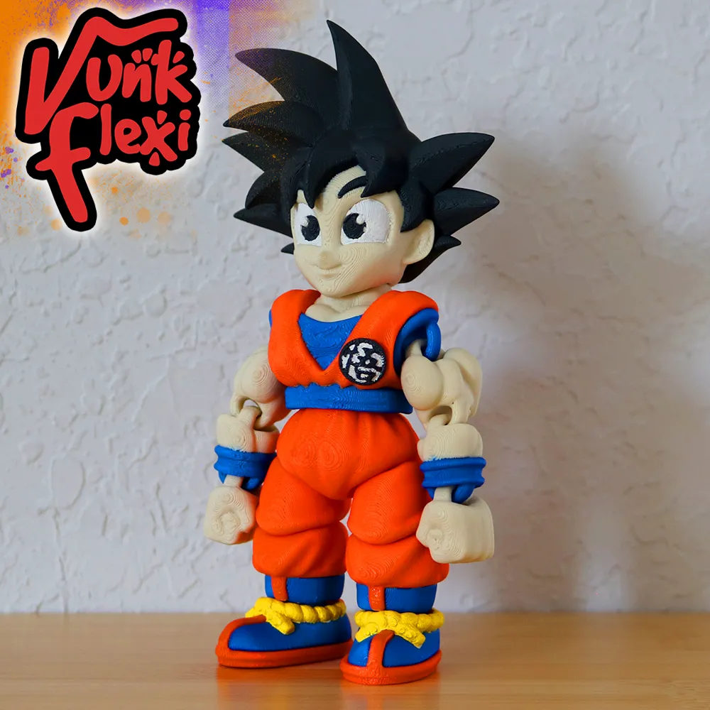 3D Printer Files | 3MF File | goku articulado | Creality Cloud