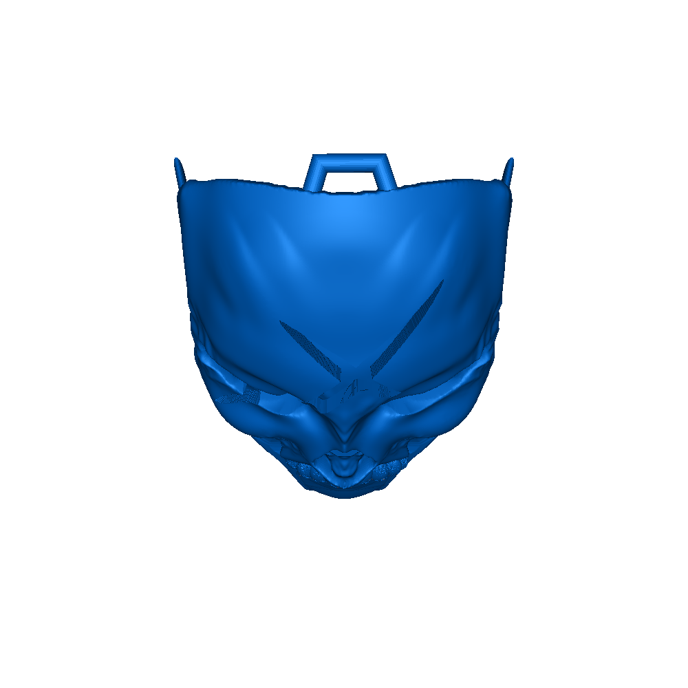 Red X Mask | 3D models download | Creality Cloud