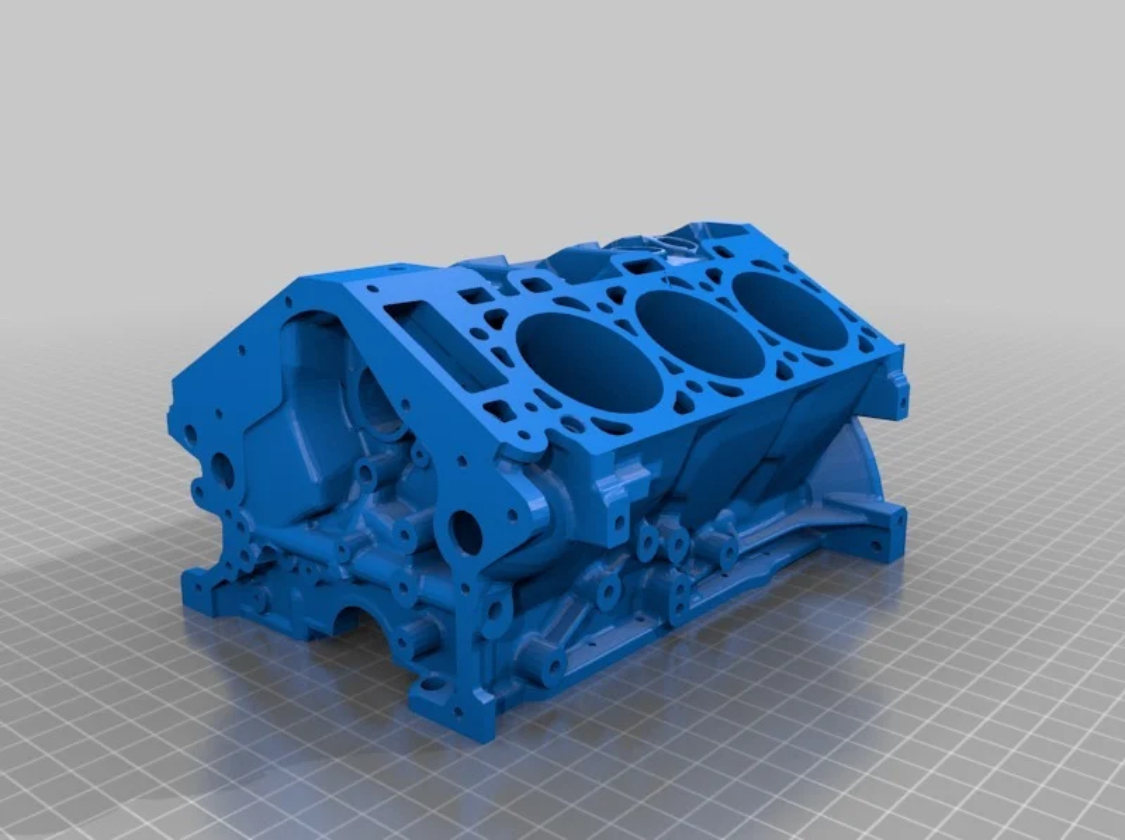 Ford v6 engine block | 3D models download | Creality Cloud