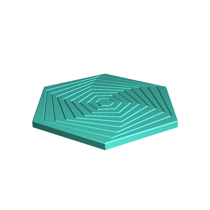 Hexagonal Wall Panel A09 Interior Home Decor 3d Models Download