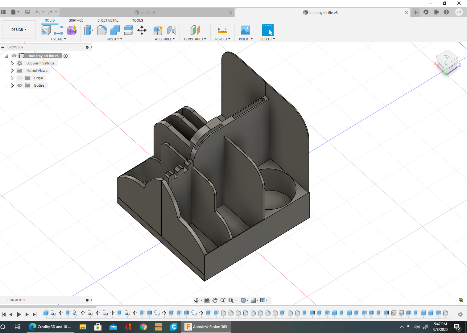 tool tray | 3D models download | Creality Cloud
