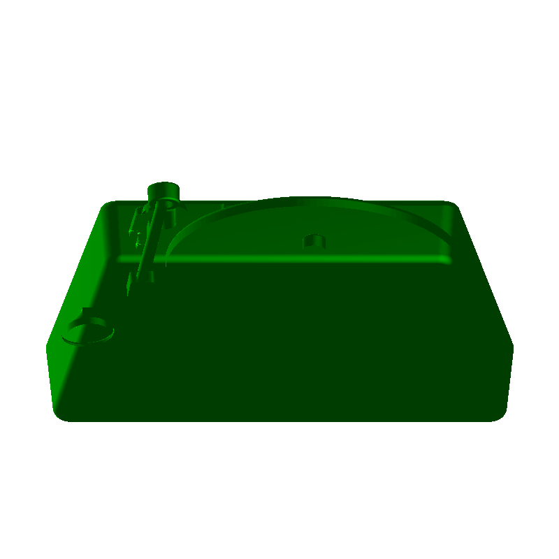 Free Sound & Audio Equipment STL Download - Record Playerby Gena Johnson