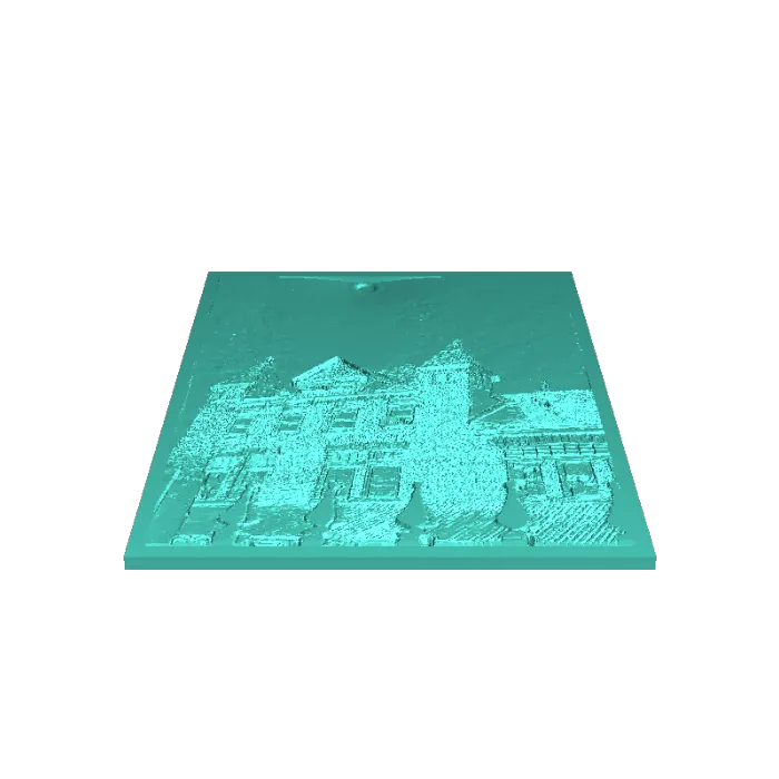 Free Miniatures STL Download - old train station under the moonby ...