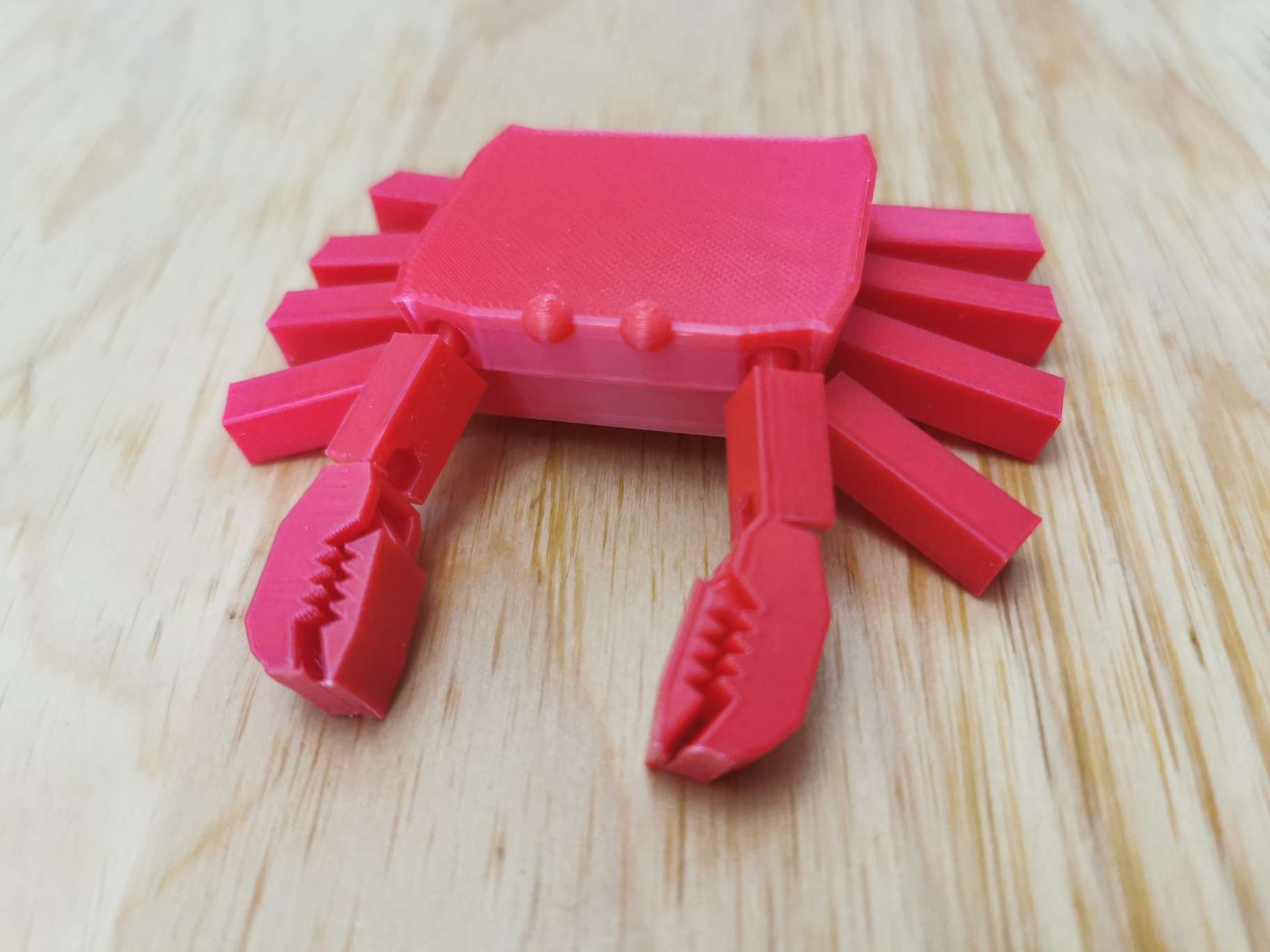 Crab - minecraft style | 3D models download | Creality Cloud