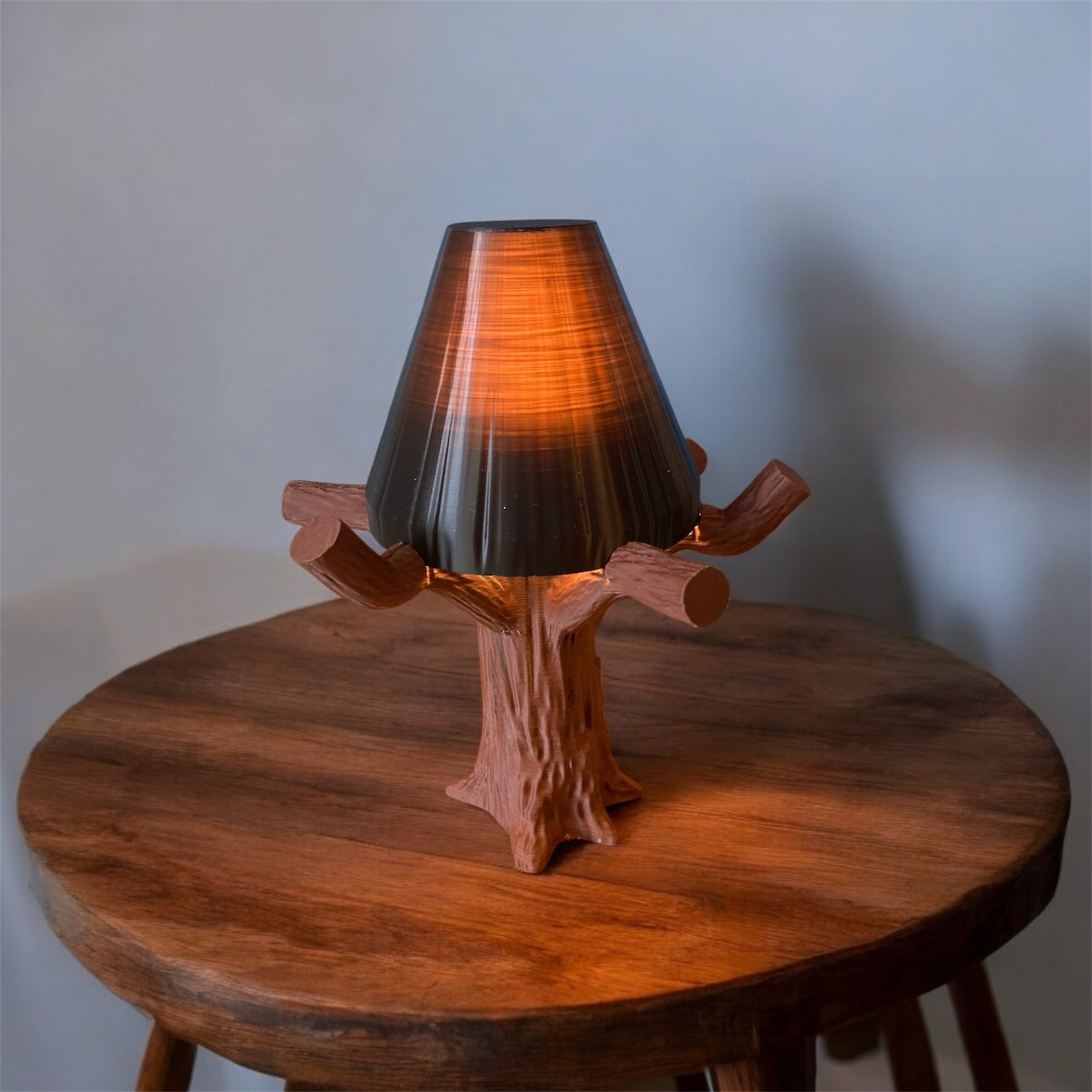I introducing the Timber Night Light: The first of its kind, it is a ...