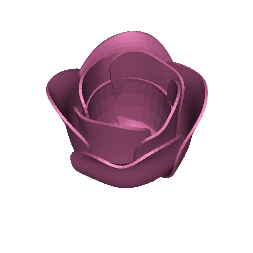 Home Decorations & Ornaments STL Download - Rose Shaped Planterby 00Smoke