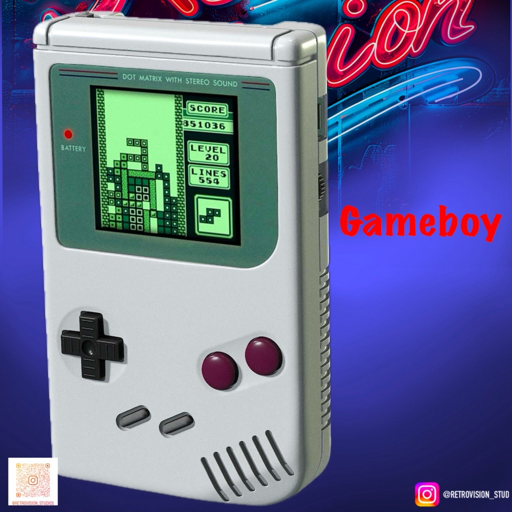 Props & Terrain STL Download - Gameboy originalby Retro_Vision_studio1