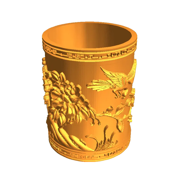 Free Digital Art STL Download - expensive pen holderby Sukhjeevan Singh