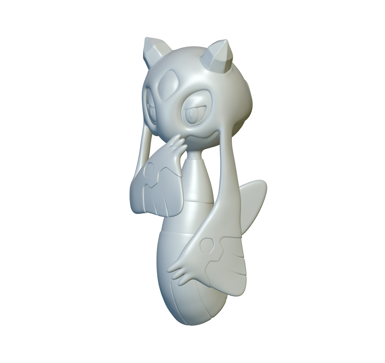 Pokemon Froslass #478 - Ready for 3D Printing! | 3D models download ...