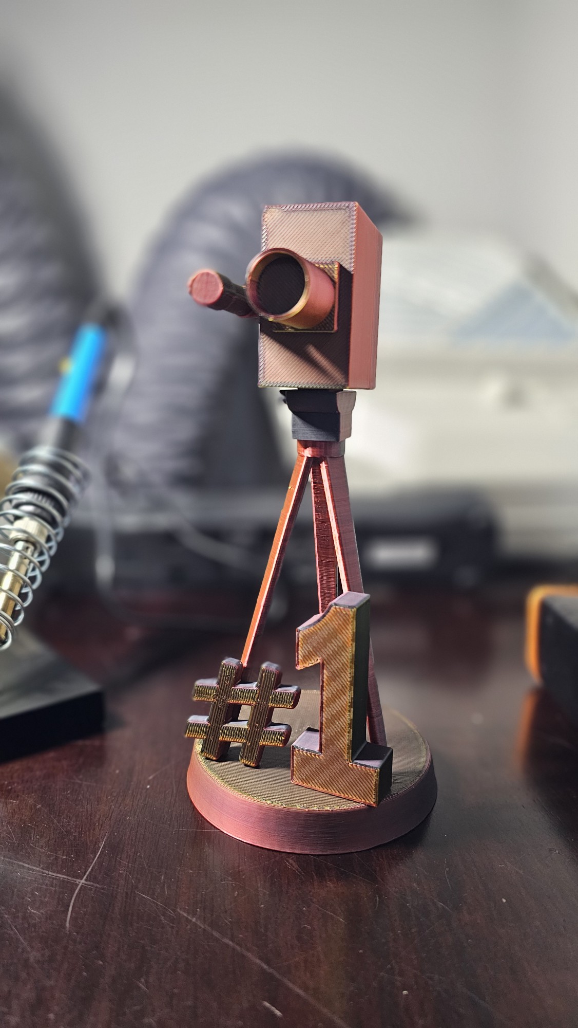 I added the #1 for a trophy look | Creality Cloud