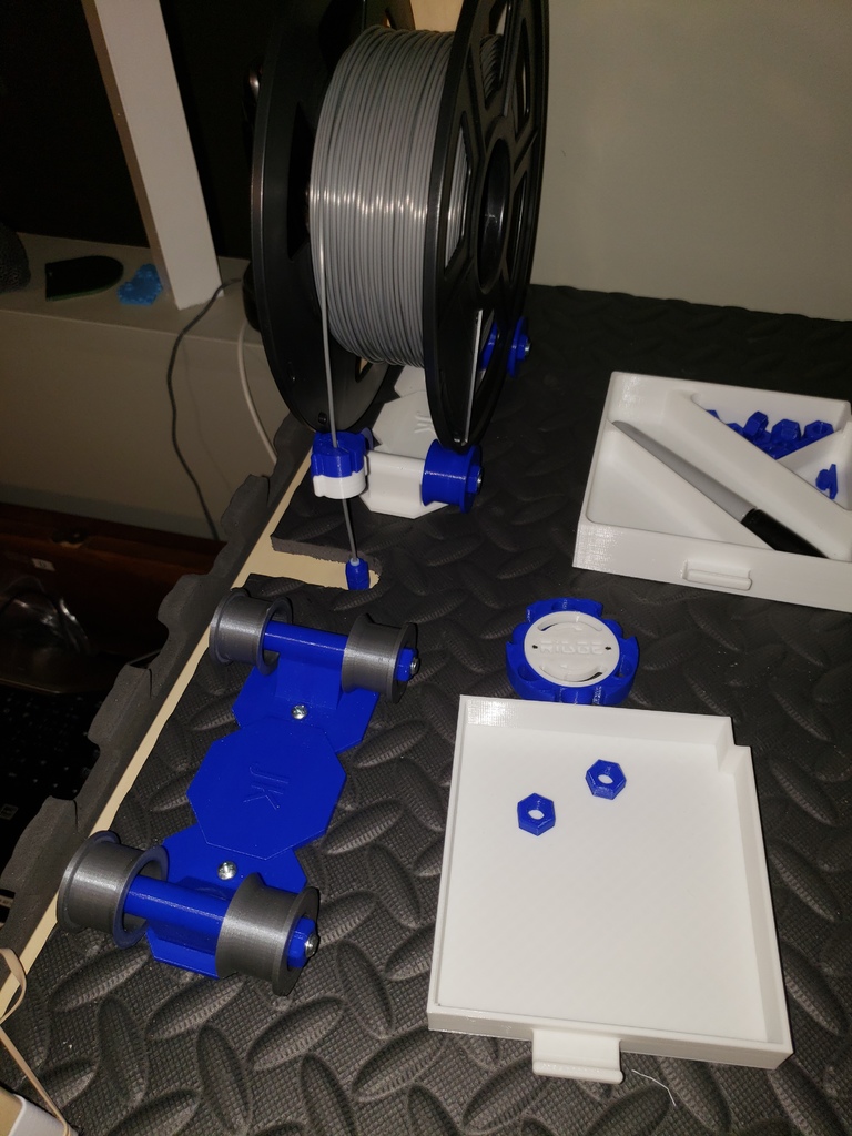 Universal Spool Holder (for Lack Enclosure or Desktop) | 3D models ...
