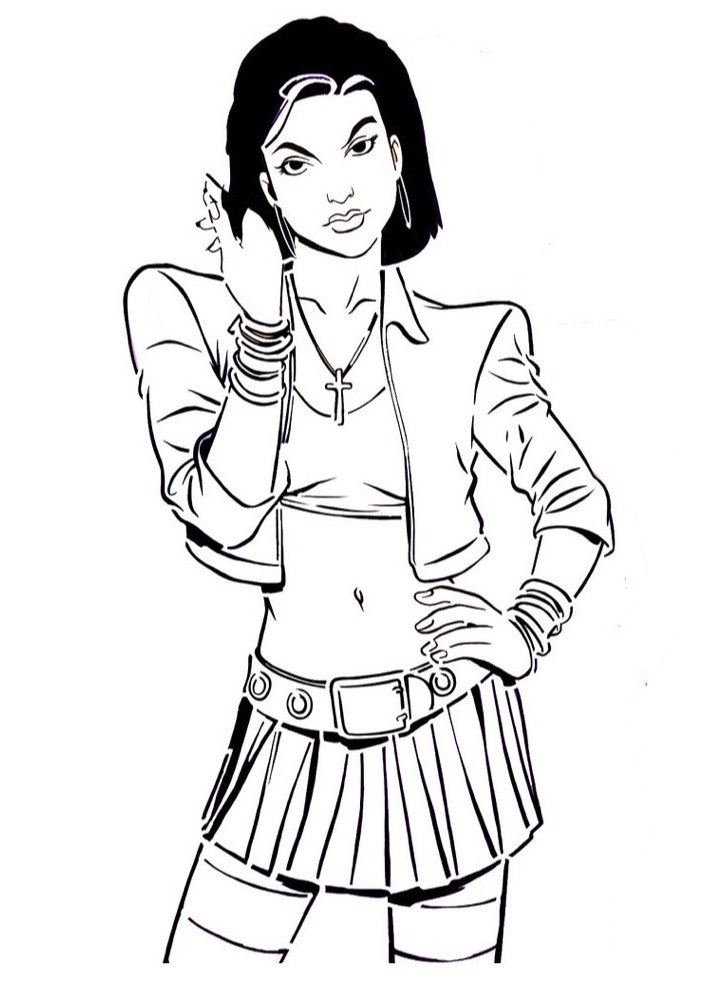 GTA Mercedes Cortez Stencil | 3D models download | Creality Cloud