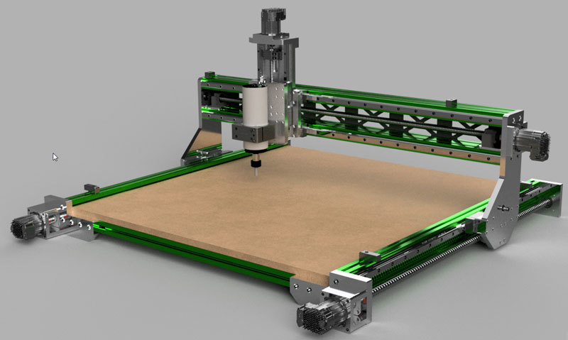Parametric CNC Router | 3D models download | Creality Cloud