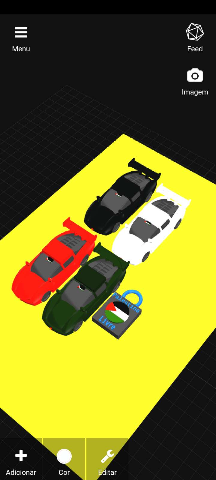 Red Star 7 car and keychain / special edition | 3D models download ...